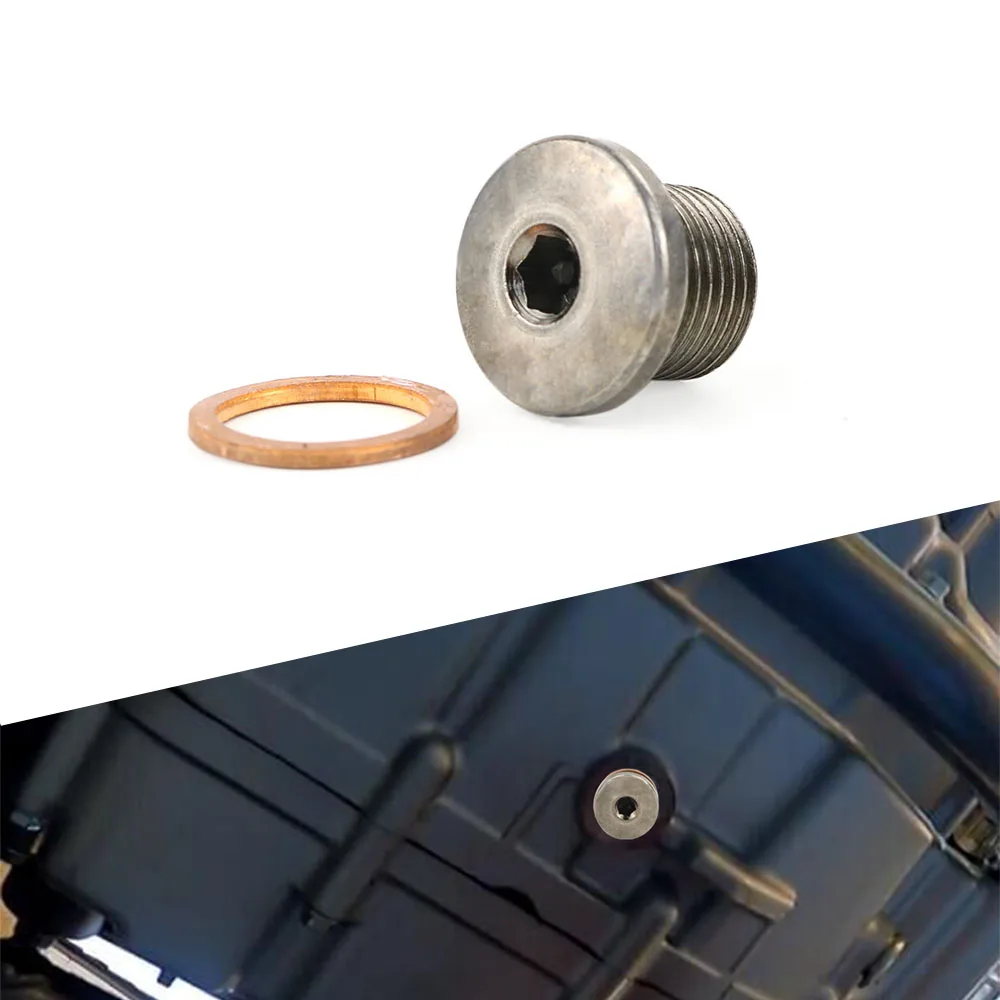 Steel-Magnetic-Oil-Drain-Plug-Bolt-M14x1-25-Fit-For-Suzuki-DL1000-DR200 ...