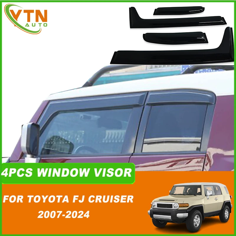 Deflector de Ventana para Toyota FJ Cruiser 2007 2008 2009 2010 2011 ...