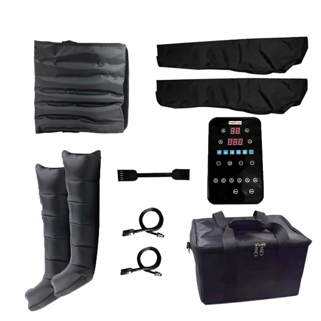 Air Pressure Massage Athlete’s Leg Recovery System with Bag 6 ...