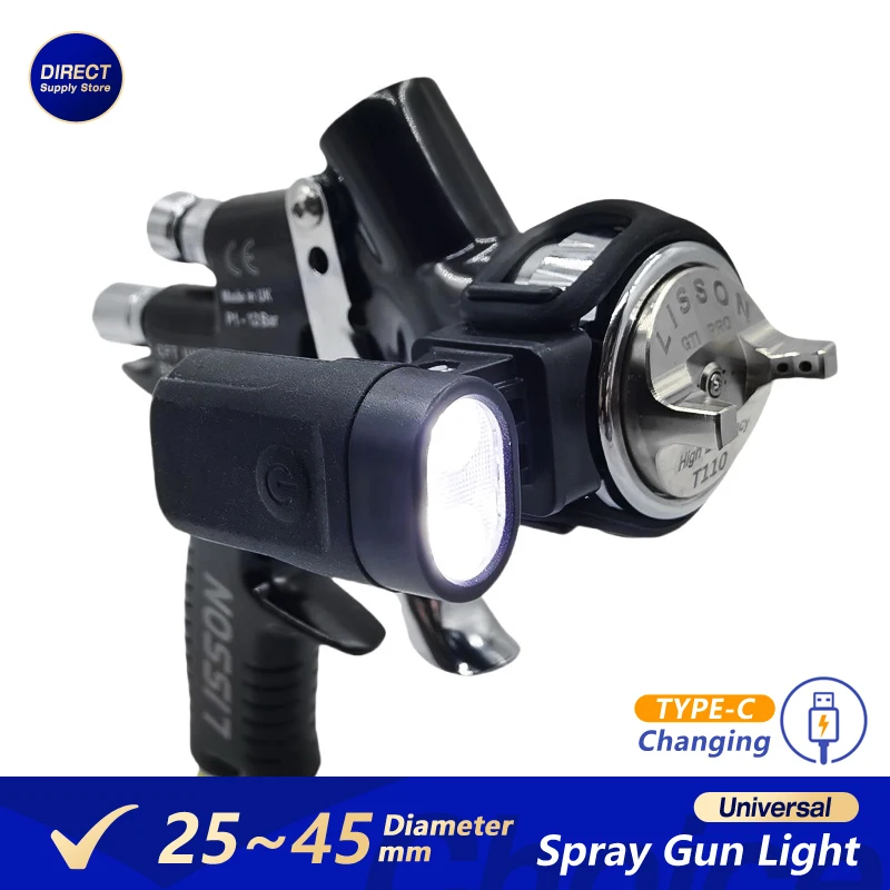 Universal-Spray-Gun-Light-Airbrush-Paint-Fill-Light-Adjustable-Lighting ...