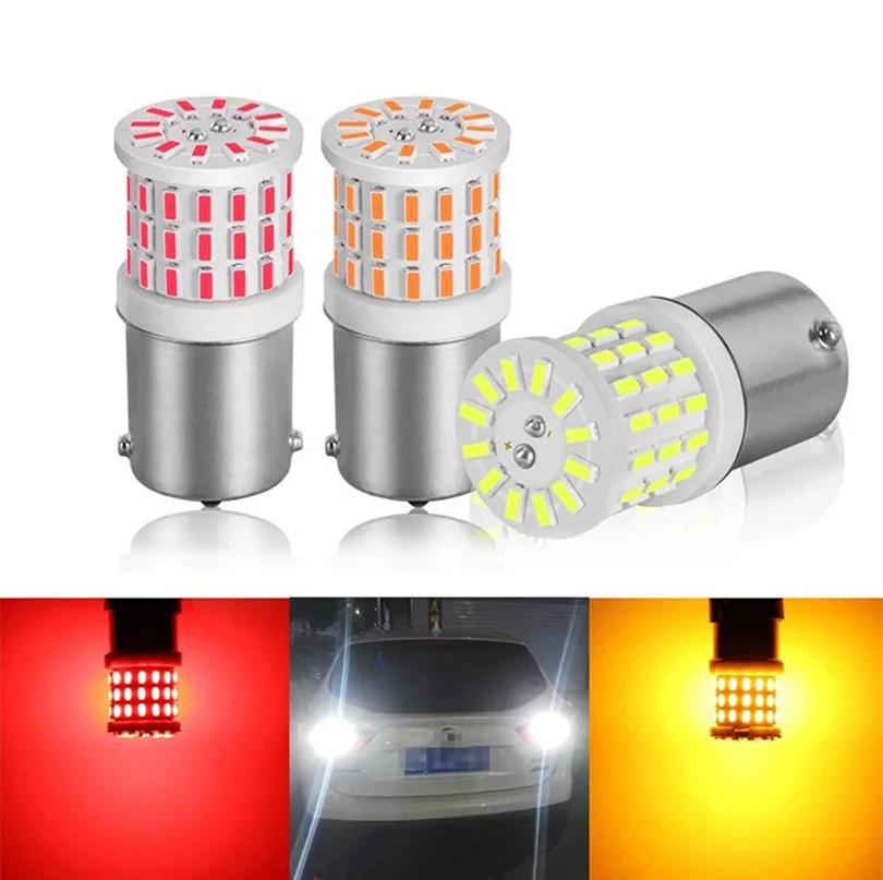 2PCS-Super-Bright-1156-P21W-LED-BA15S-1157-P21-5W-BAY15D-LED-Car-Lights ...