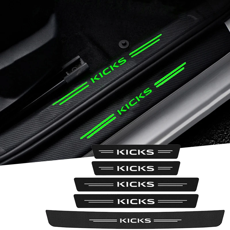 Luminous Car Door Sill Anti Scratch Protective Film Accessories for ...