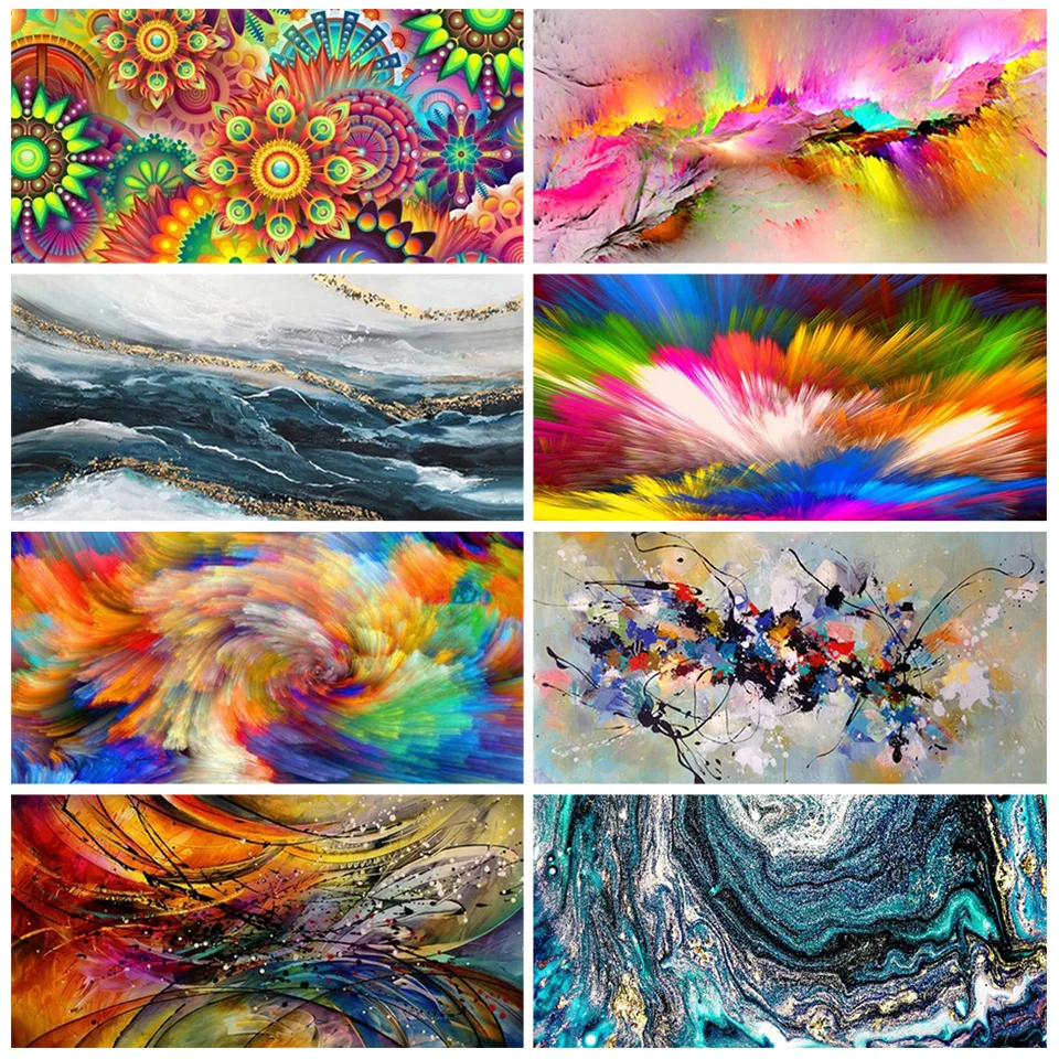 AB-Fairy-dust-DIY-5D-diamond-abstract-painting-artistic-diamonds-full ...