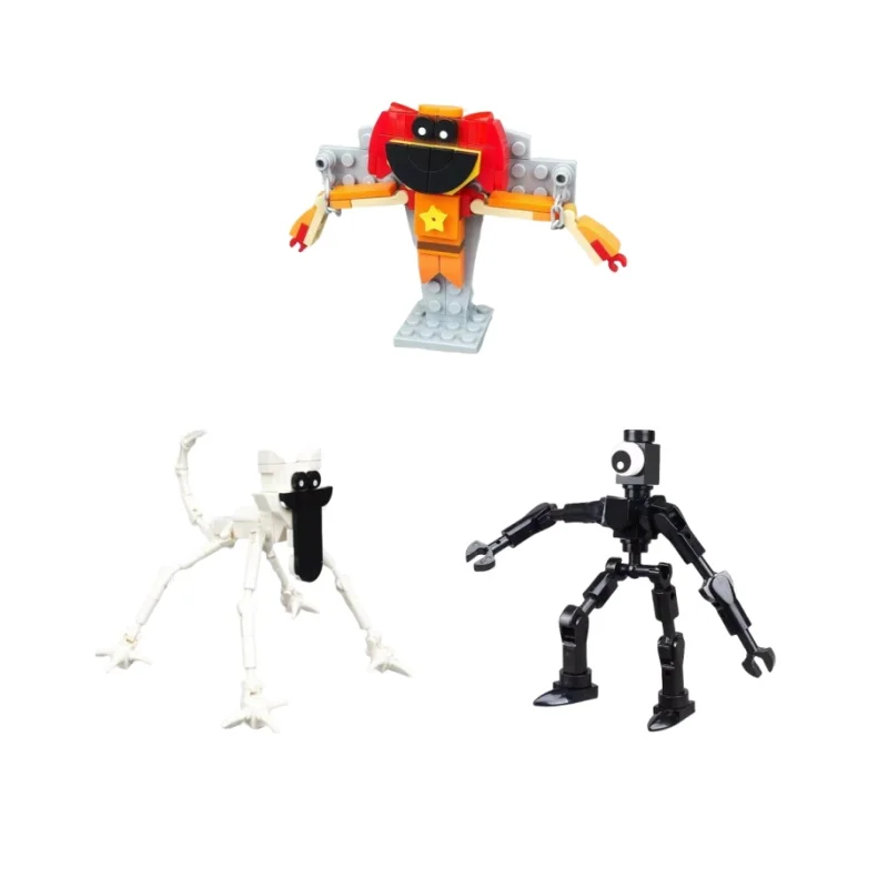 New-Roles-Smiling-Critters-Action-Figure-Building-Blocks-Set-Horror ...