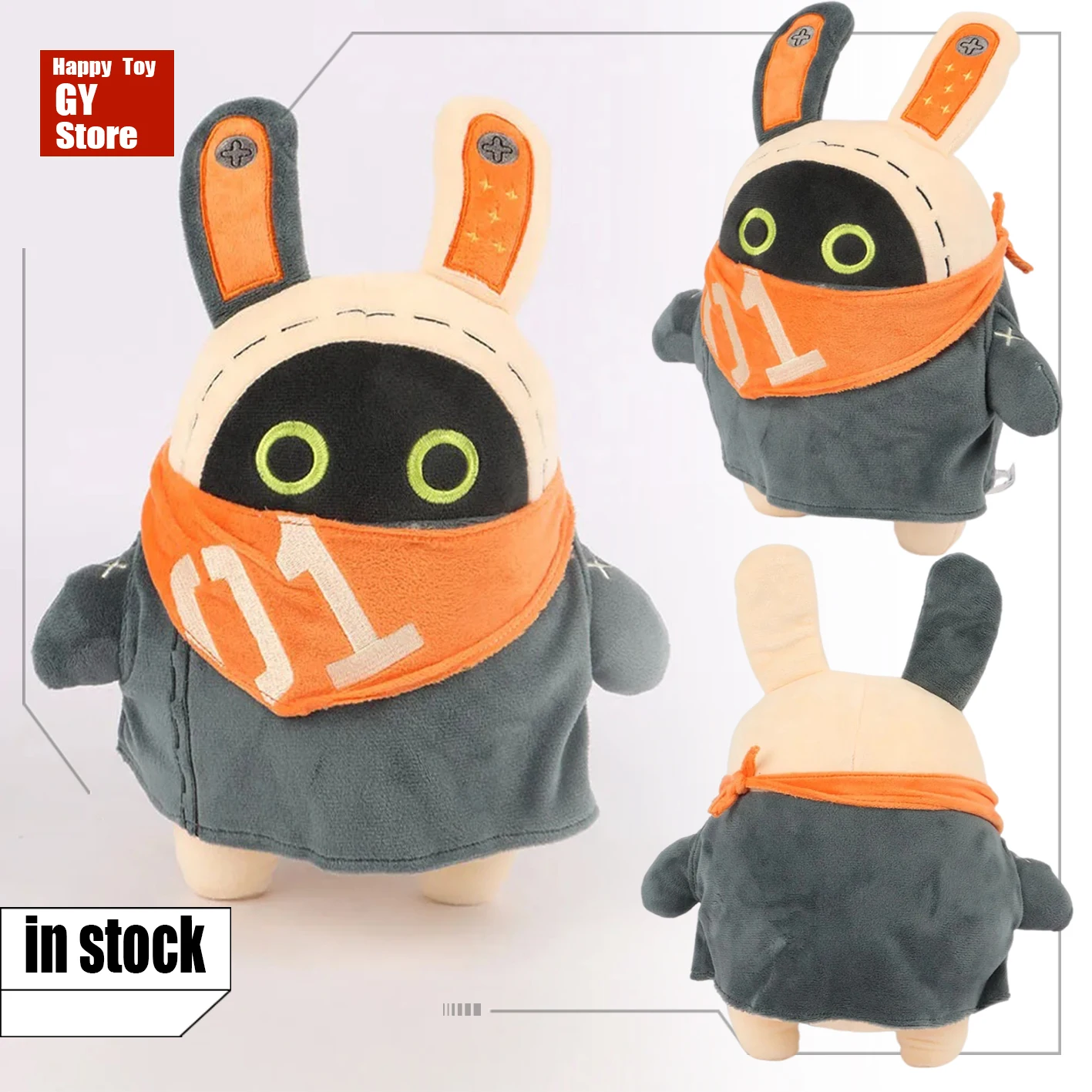 Zenless-Zone-Zero-Bangboo-figura-de-peluche-de-Anime-juego-de-conejo ...