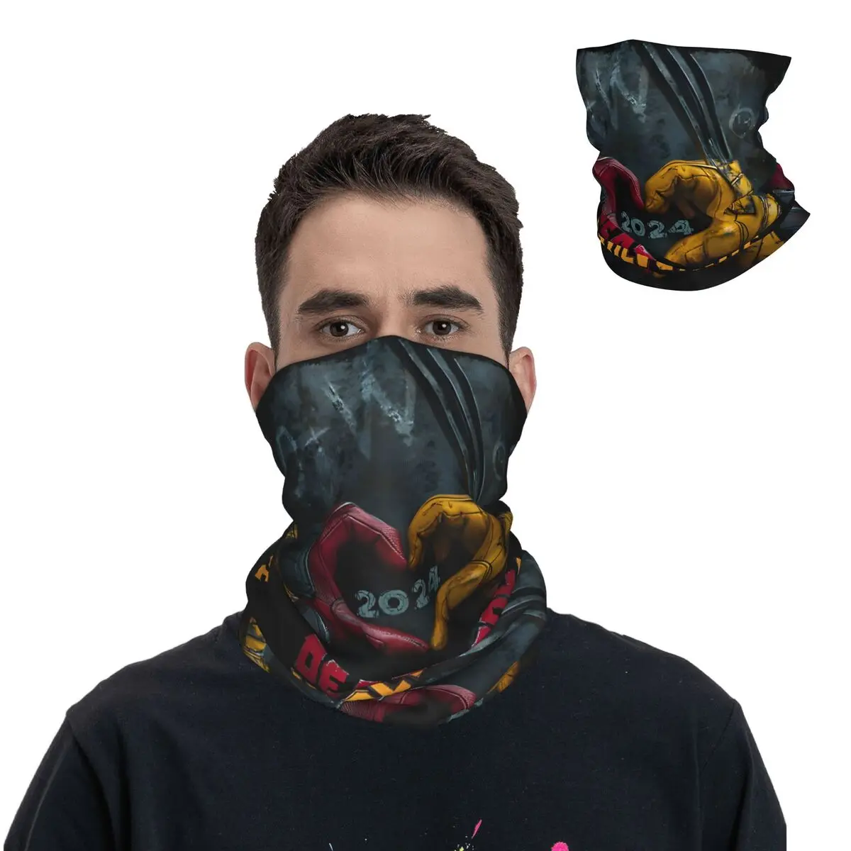 Meme-Disney-Marvel-Deadpool-And-Wolverine-Bandana-Neck-Gaiter-Motocross ...