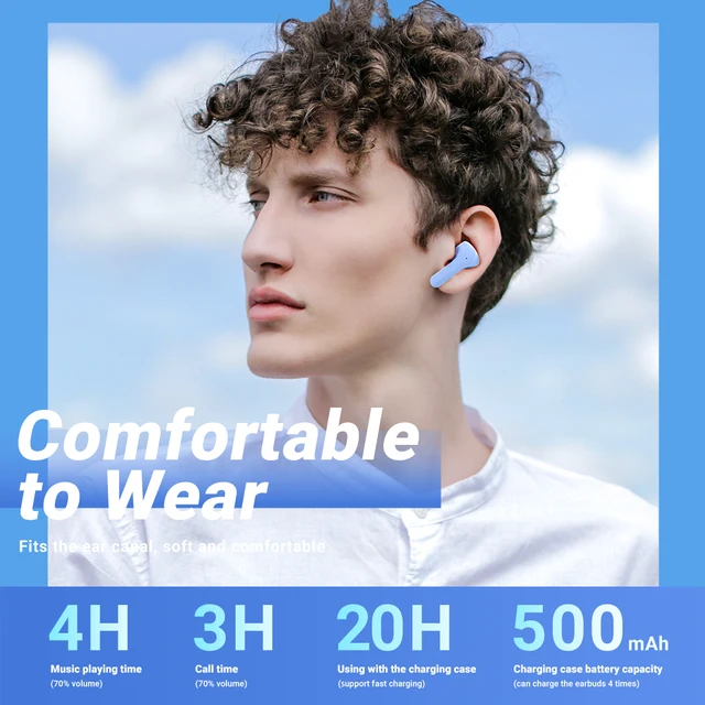 Audífonos Inalámbricos ACEFAST T6 TWS Bluetooth 5.0 Reducción de Ruido ...