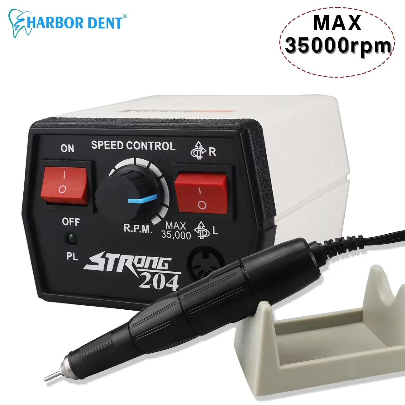 Micromotor Dental fuerte 204, mango de 102L, máquina pulidora de 35000 Rpm, herramienta de ...