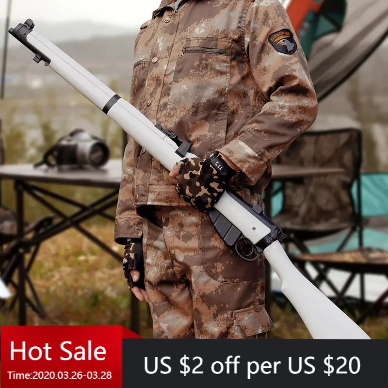 2022 New Lee Enfield Shell Ejecting Rifle Manual Toy Guns Airsoft ...