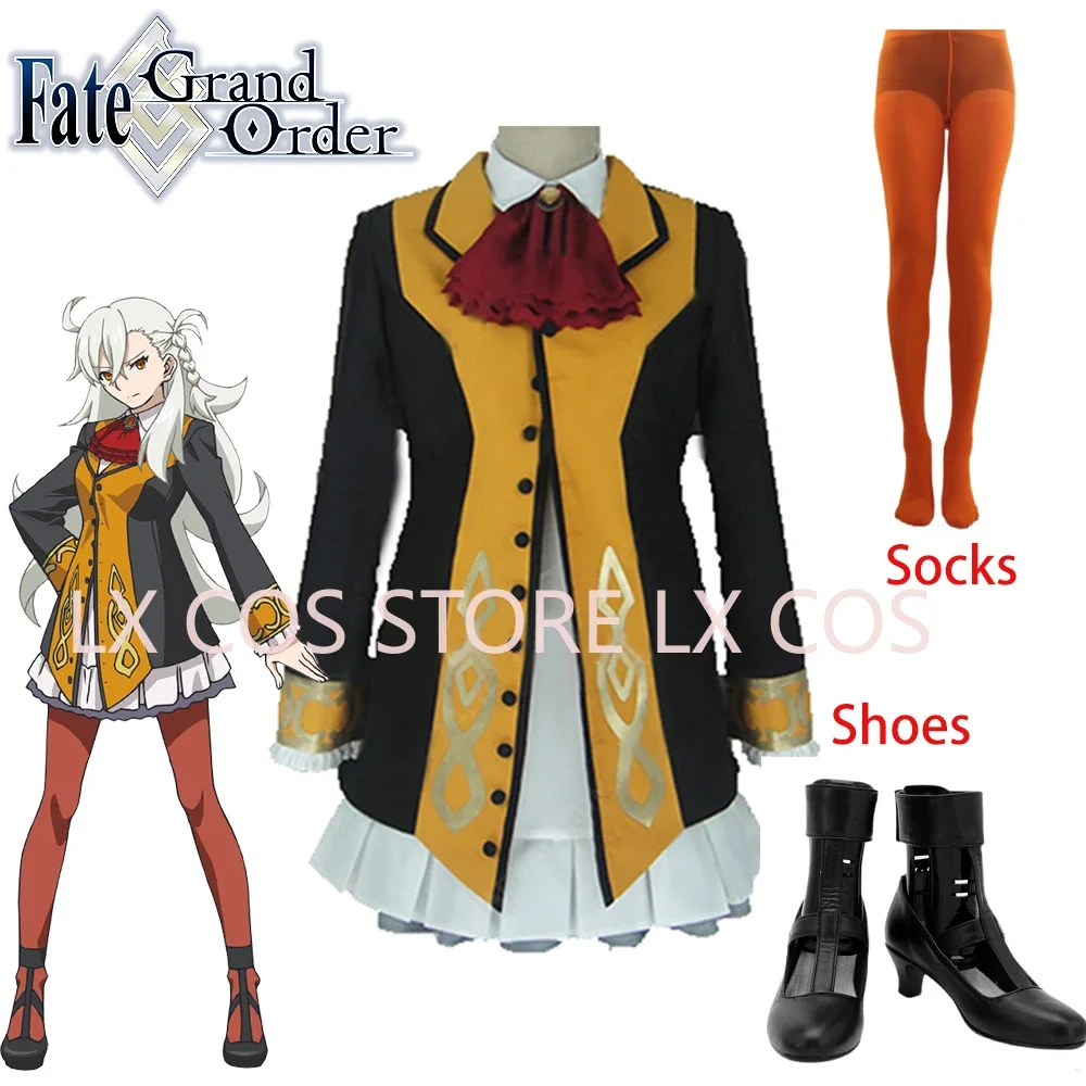 Anime FGO Fate∕Grand Order Olga Marie Female Cosplay Costume Halloween ...