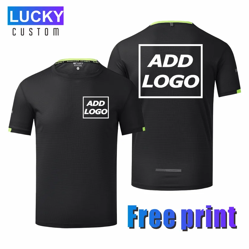 Custom Quick Dry Short Sleeve Sport Gym Jerseys Fitness T-Shirt Trainer ...