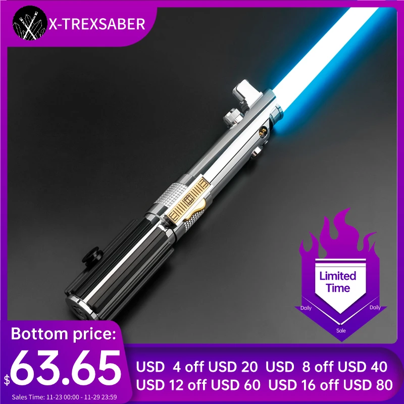 TXQSABER-Anakin-giocattolo-luminoso-spada-laser-16-suono-Smooth-Swing ...