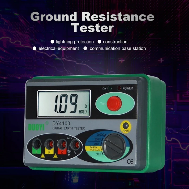 Isolamento-Digital-Resist-ncia-Tester-LCD-Terrestre-Medidor-Megohmmeter ...