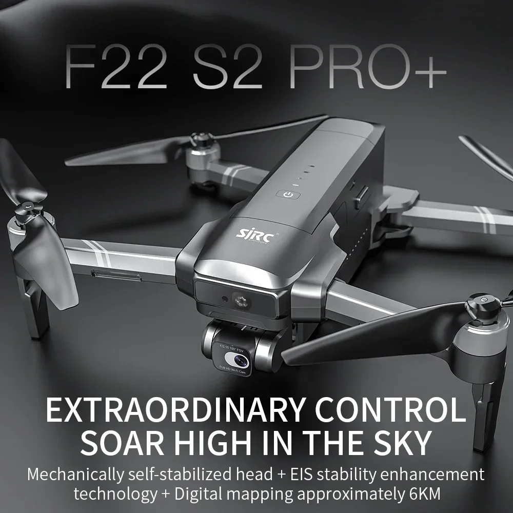 New-F22s2-PRO-Drone-2-Axis-Gimbal-4K-HDR-ultra-clear-Camera-GPS-Optical ...