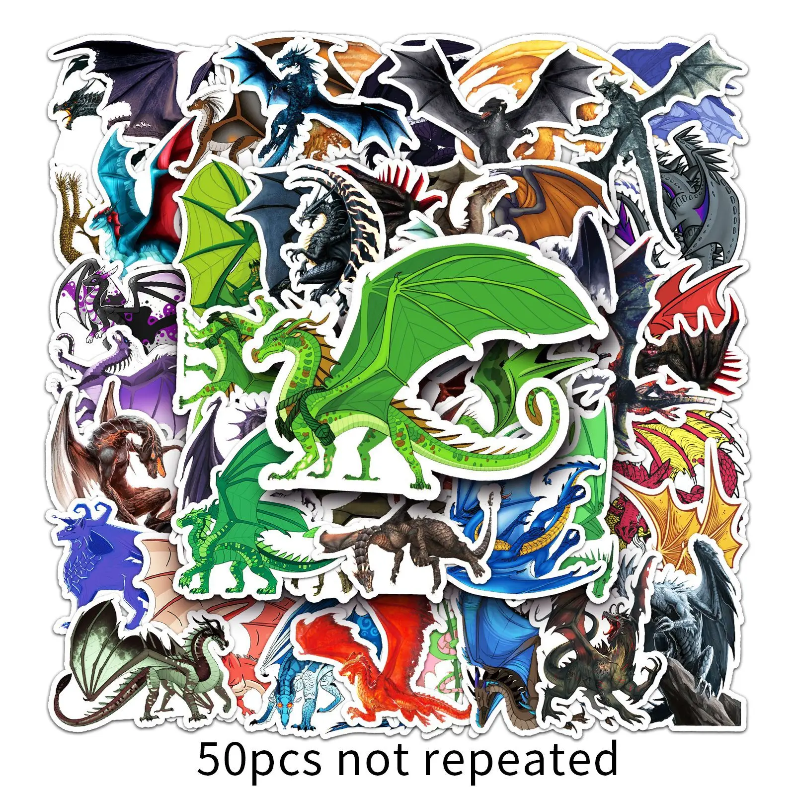 Cartoon Evil Dragon