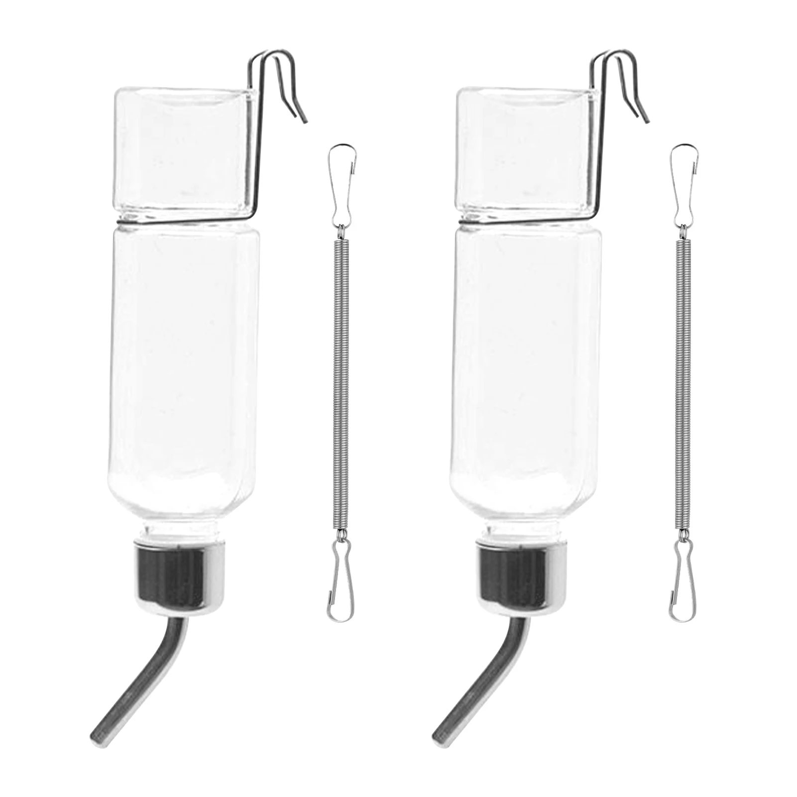 2pcs-Plastic-Guinea-Pig-Automatic-Feeder-Dispenser-Hedgehogs-Portable ...