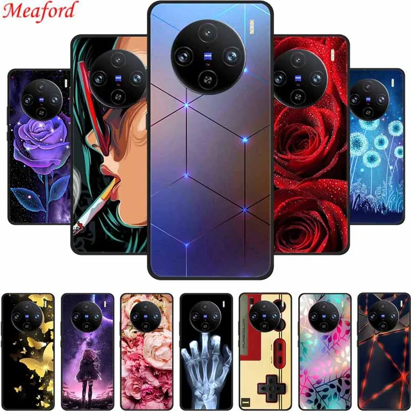 For-Vivo-X100-Pro-Case-Black-Silicone-Soft-Back-Cover-Case-For-Vivo ...