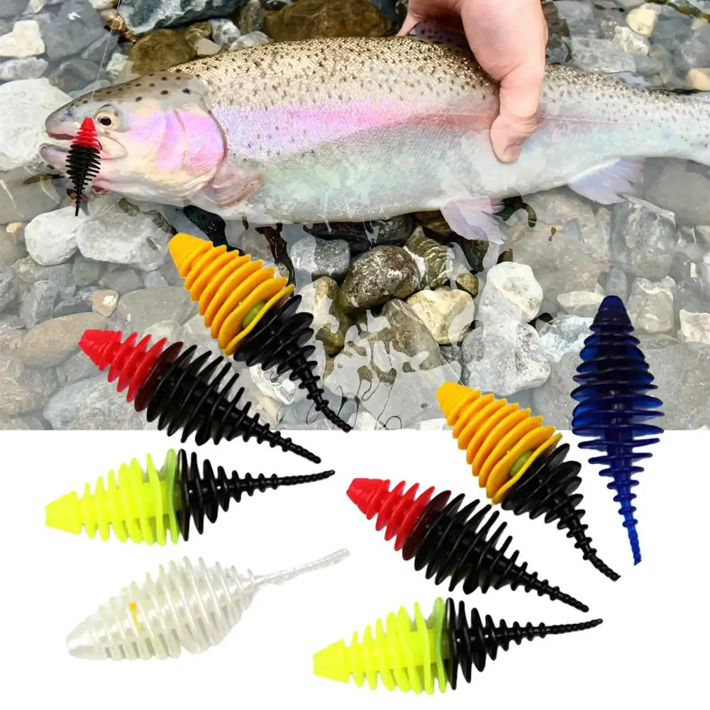 Fishing Bite Premium Bright Color Wide Application Soft PVC Trout ...