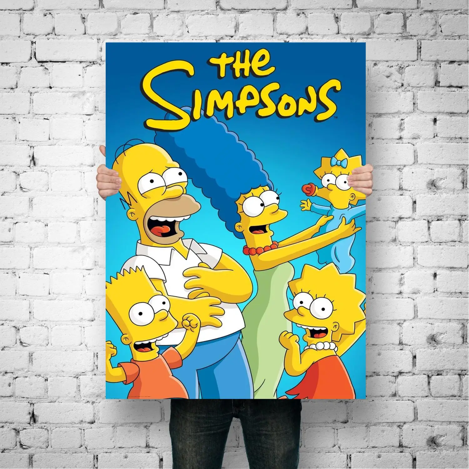 Buy The Simpsons Poster Pop Art Poster Cartoon Poster Art, 50% OFF