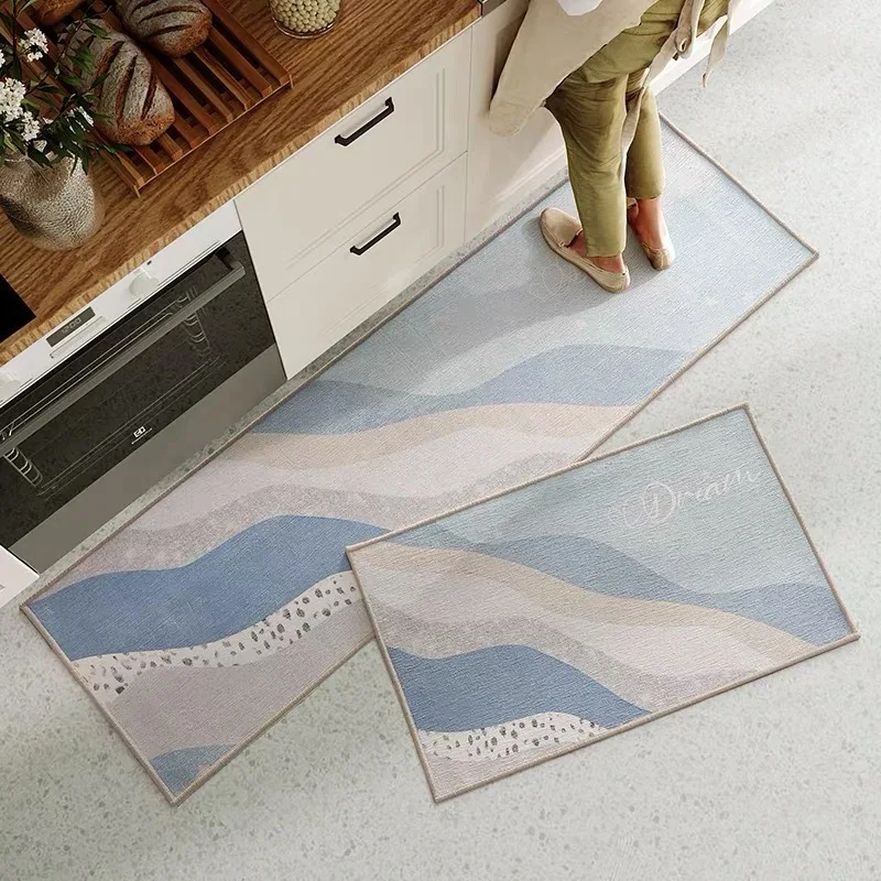 Kitchen-Anti-Slip-Floor-Mat-Household-Crystal-Velvet-Decorative-Floor ...