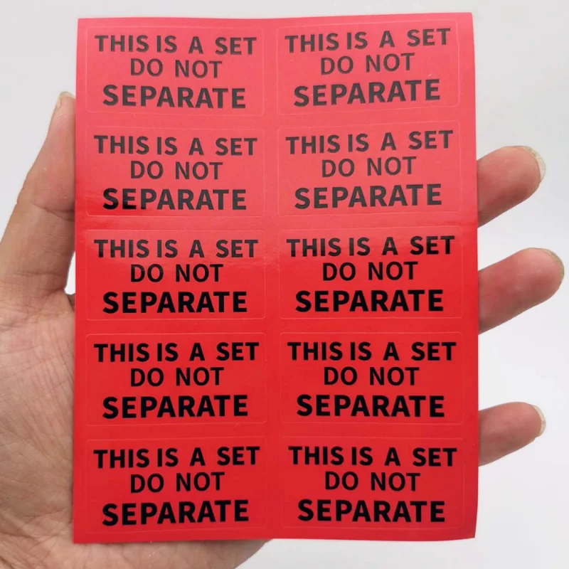300 Do Not Stack Stickers - 3 X 5 Inch, Do Not Stack Labels ...