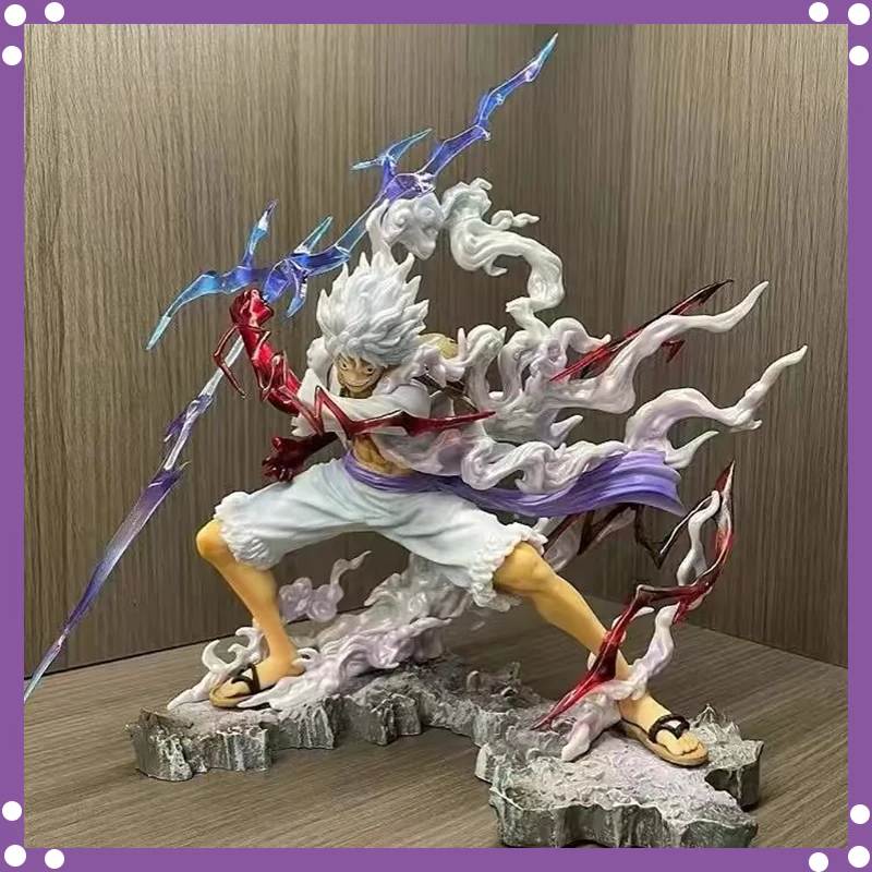 28-cm-One-Piece-Figur-Sun-God-Gear-5-Nika-Ruffy-Thunderbolt-Monkey-D ...