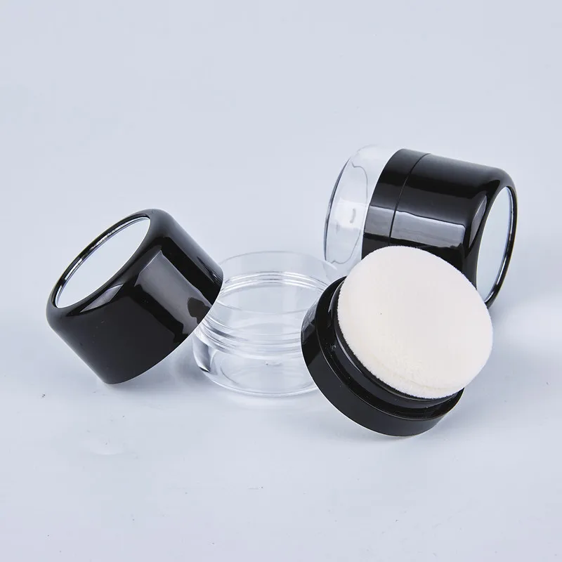 100Pcs-Loose-Powder-Box-with-Mirror-Travel-Portable-Powder-Case-with ...