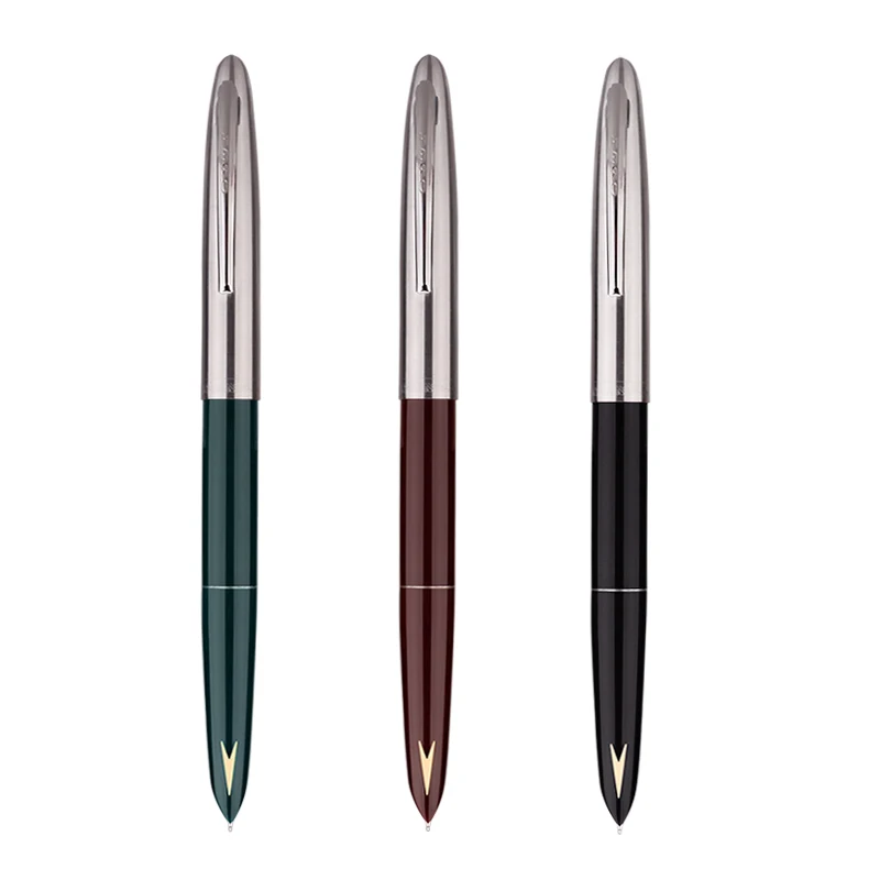 High Quality HERO 329-a Fountain Pen Retro Blue Black Red Business ...
