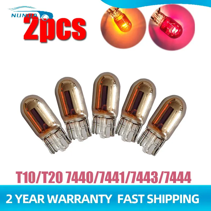 2Pc-12V-24V-5W-Car-LED-Brake-Turn-Singal-Light-T10-T20-7440-7441-7443 ...