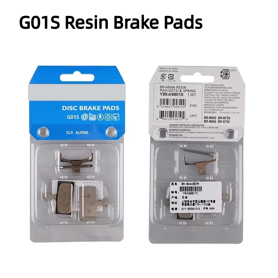 1-2-4-Pairs-G01S-Resin-Pad-MTB-Bicycle-Disc-Brake-Pads-for-Shimano ...