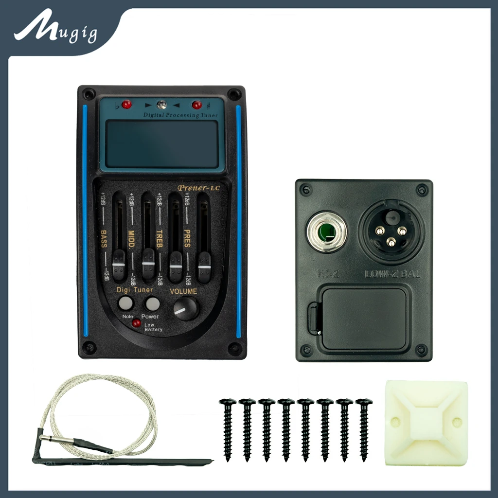 盛り合わせLC 4ギターeq prener lc 4バンドイコライザーフォークギタープリアンプピエゾ · クラシックアコースティックギターeq ...