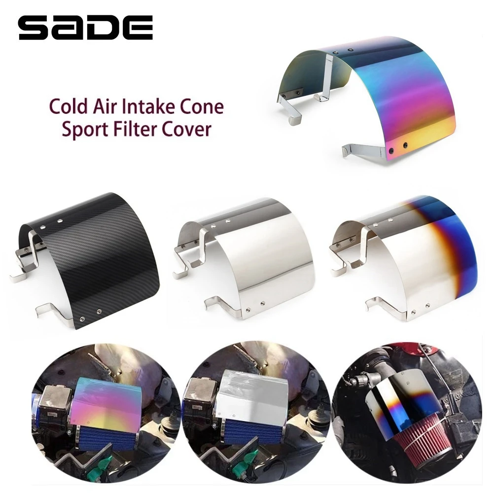 Universal-Car-Cold-Air-Intake-Cone-Sport-Air-Filter-Cover-Motion-Air ...