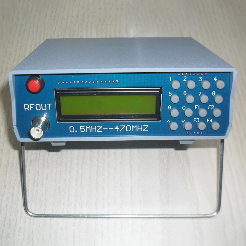 Signal Generator 0.5MHz-470MHz RF Signal Generator Meter Tester for FM ...