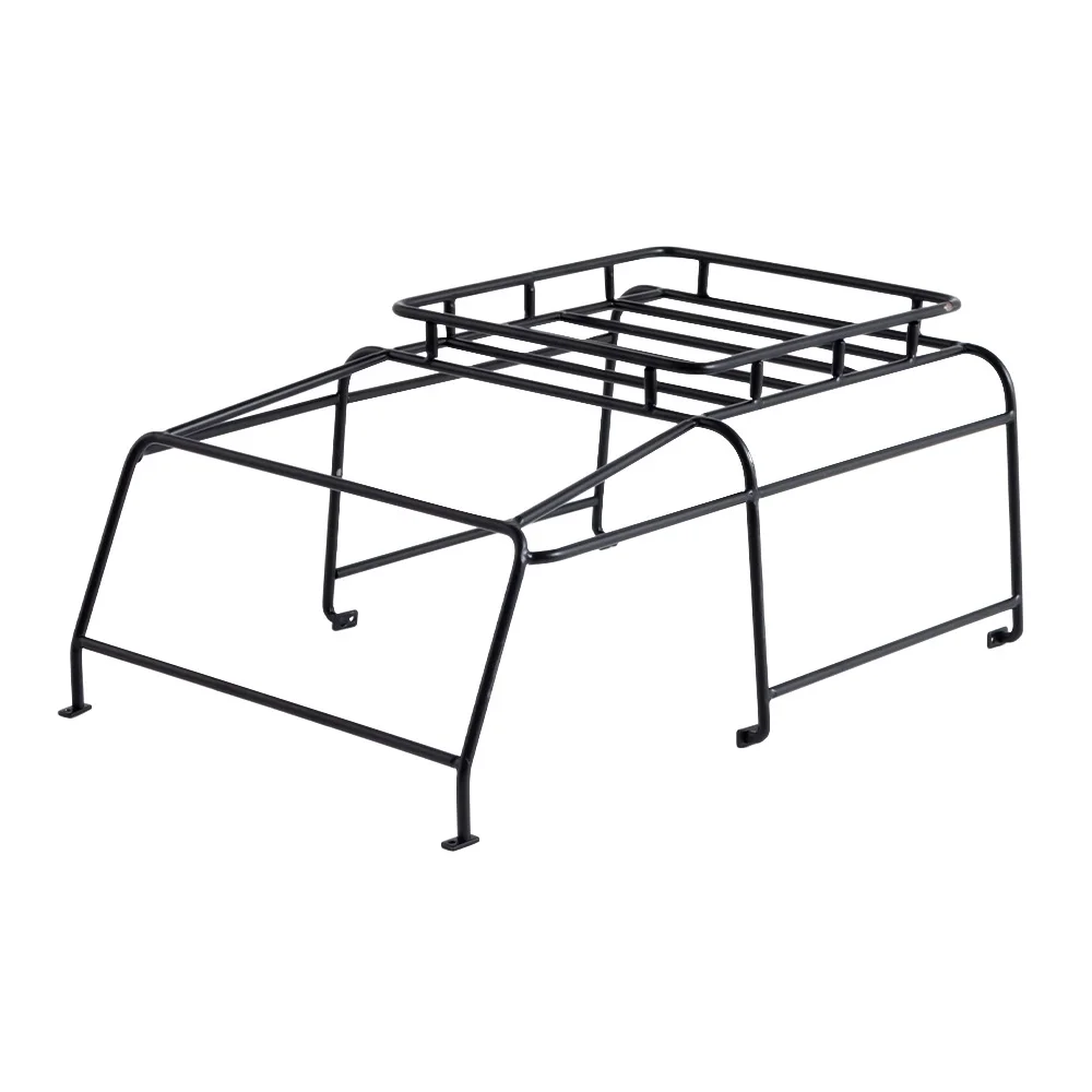 Metal-Steel-Roof-Rack-Roll-Cage-Luggage-Tray-for-1-10-RC-Crawler-Car ...