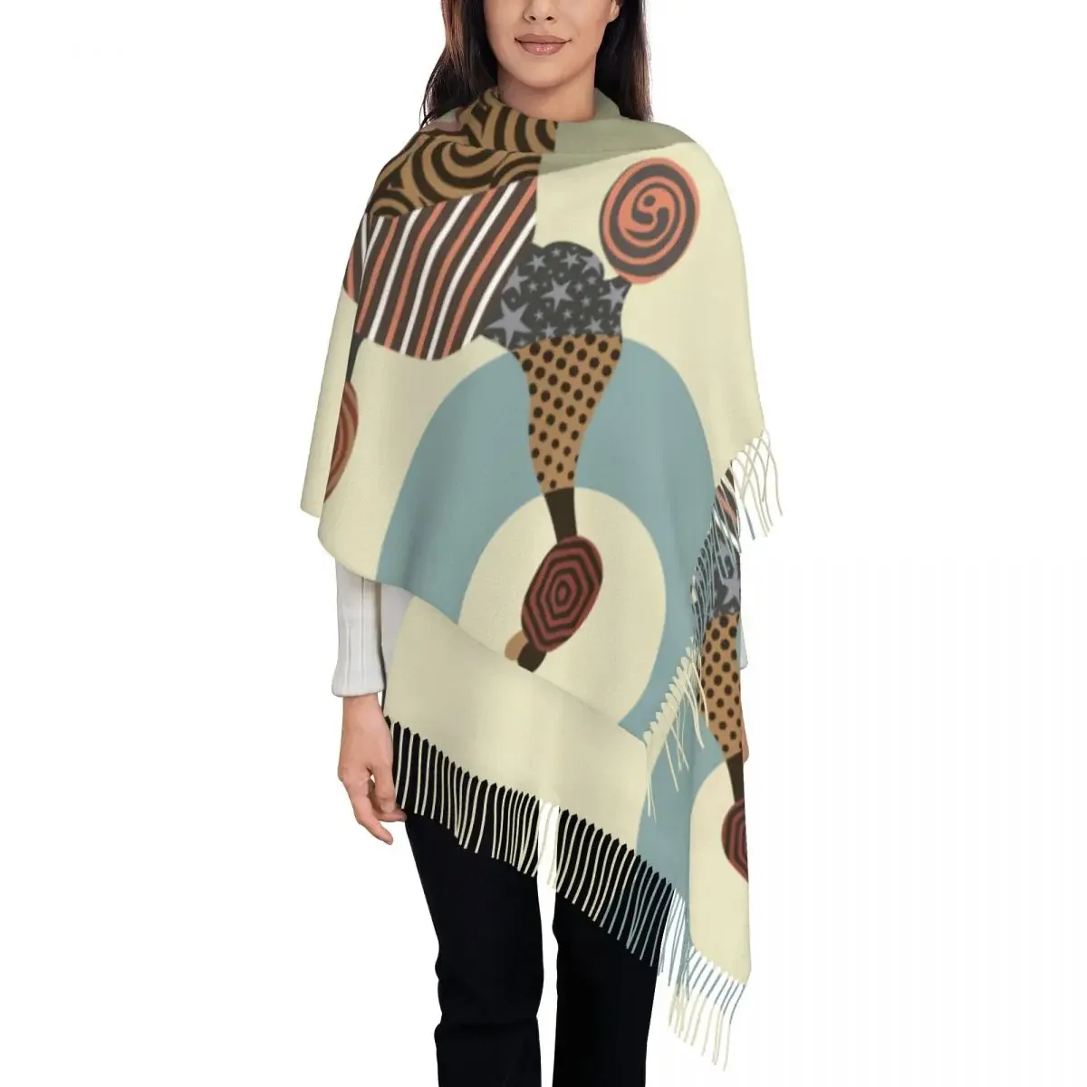 Lady-Long-France-Standard-Poodle-Scarves-Women-Winter-Thick-Warm-Tassel ...