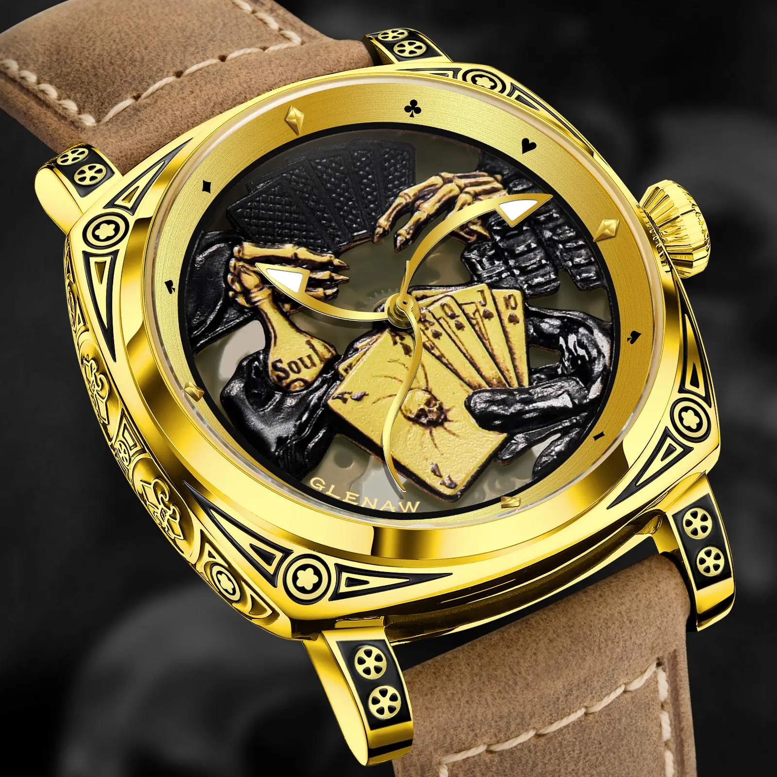 Glenaw Poker Series Top Brand Luxury Fashion Personalized Fully ...