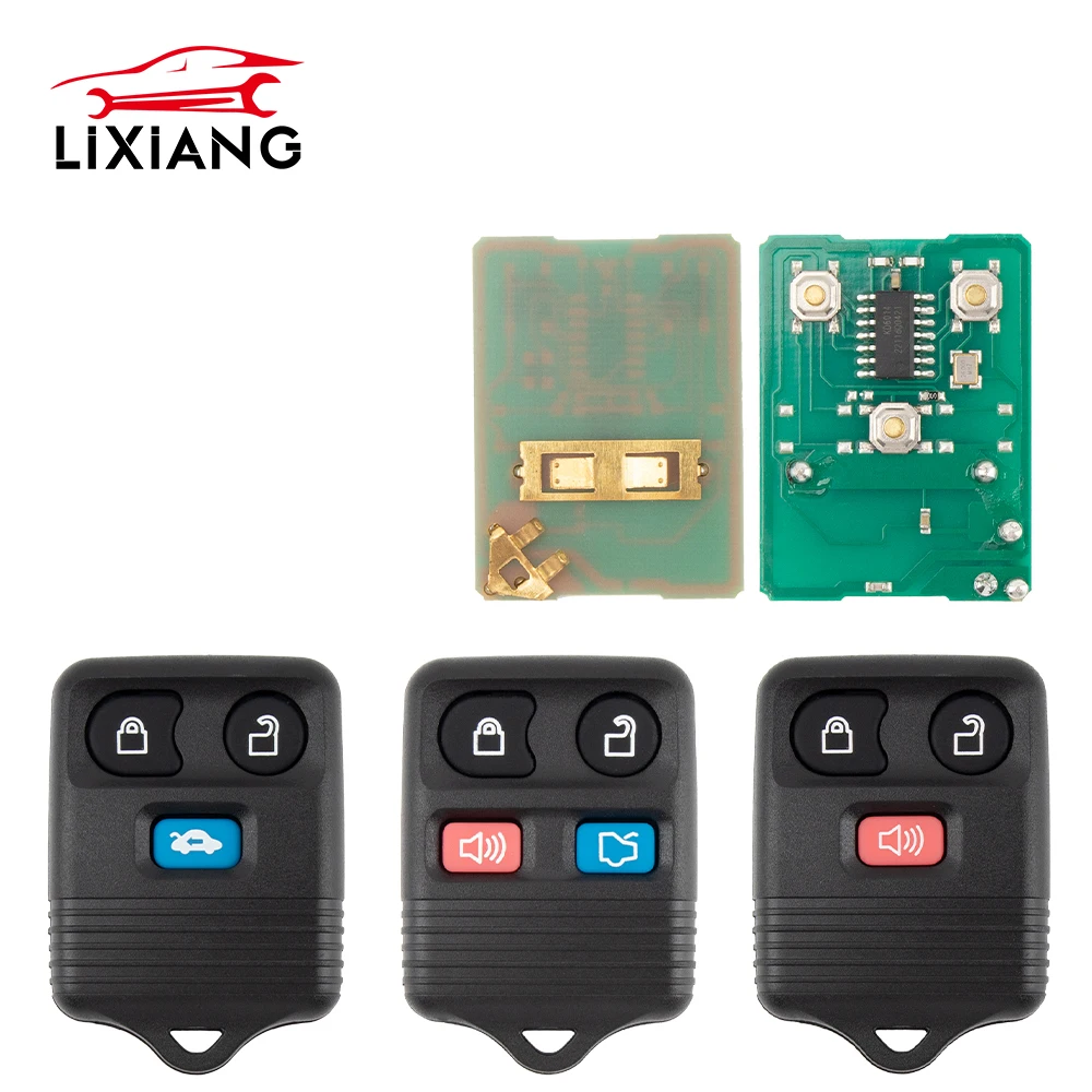 5PCS-LIXIANG-3-4-Button-Remote-Car-Key-Transit-Keyless-Entry-Fob-315MHz ...