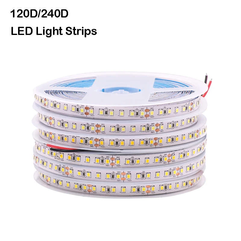 LED Strip Light Super Bright LED Tape Lights 600 SMD2835 DC 12V 24V ...