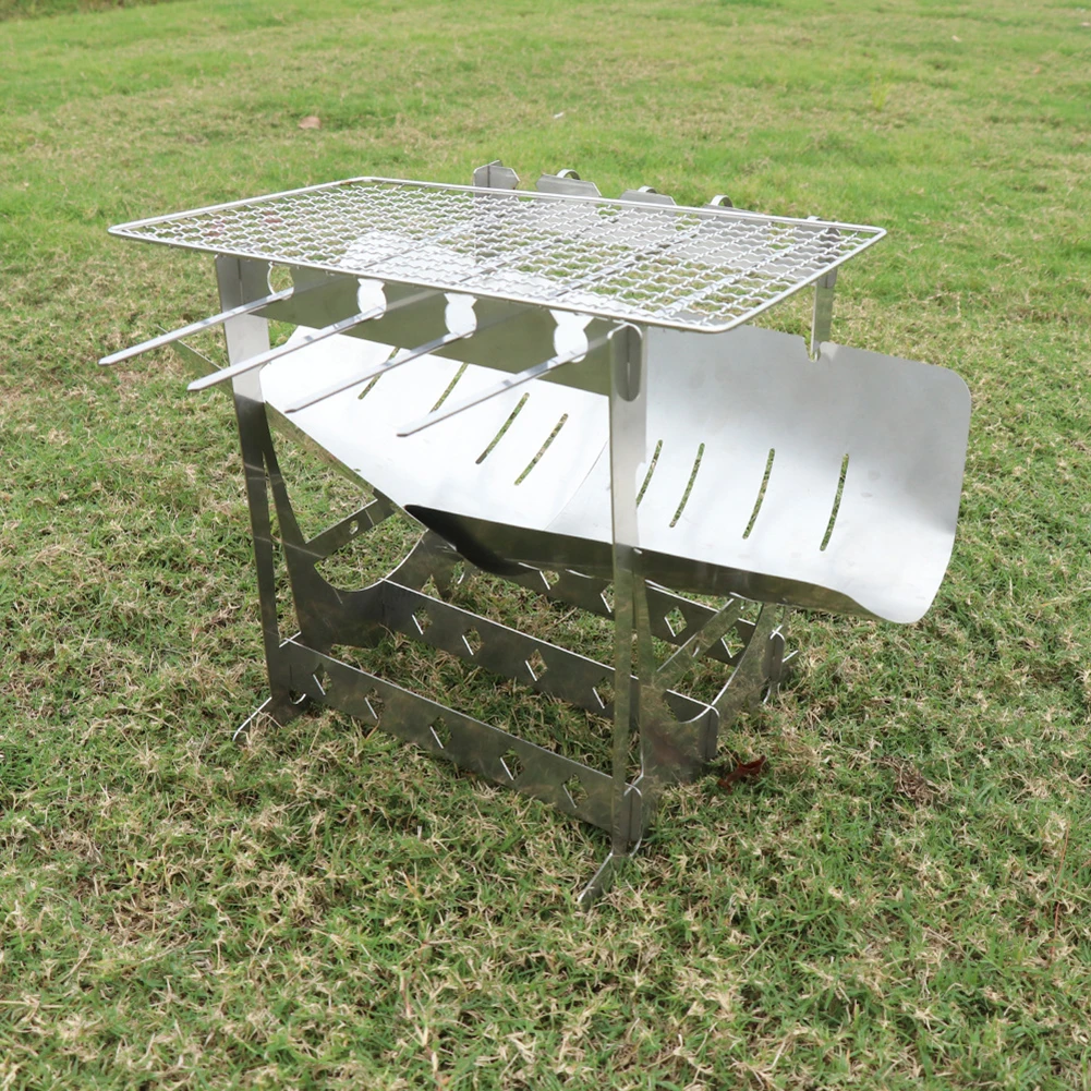 Pas de grillage net Fourneau Portable pour Barbecue de Camping, en ...