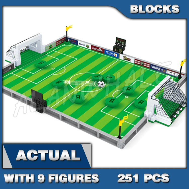 381pcs-Sports-Table-Football-Grand-Soccer-Stadiums-Field-Kicker ...