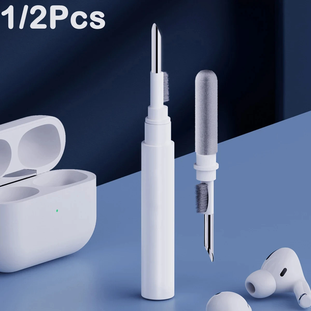 1-2Pcs-Earbuds-Cleaning-Pen-Multifunction-Anti-Clogging-Durable ...