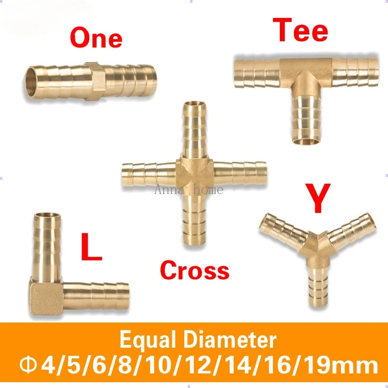 Copper Cross Pipe Fittings | 3 Way Brass Pipe Fitting | 1 Brass Fitting ...
