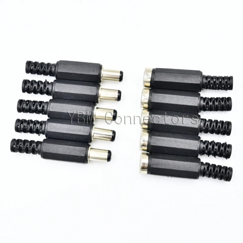 10pcs High quality DC Connector 2.5/2.1*5.5mm Power Jack DC Power ...