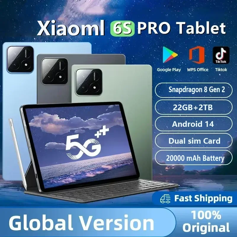 Pad-6S-Pro-tableta-Original-de-11-pulgadas-Tablet-PC-con-Android-14 ...