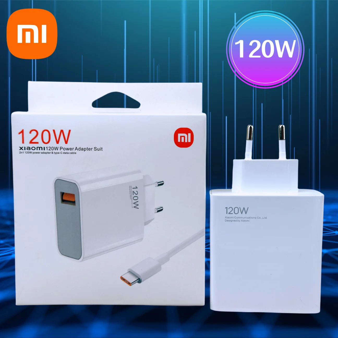 Oryginalna ładowarka Xiaomi 120W za $14.54 / ~57zł - LowcyChin.pl