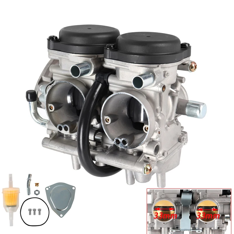 Motorcycle-Carburetor-33mm-Carburador-Carb-For-YAMAHA-Raptor-660-660R ...