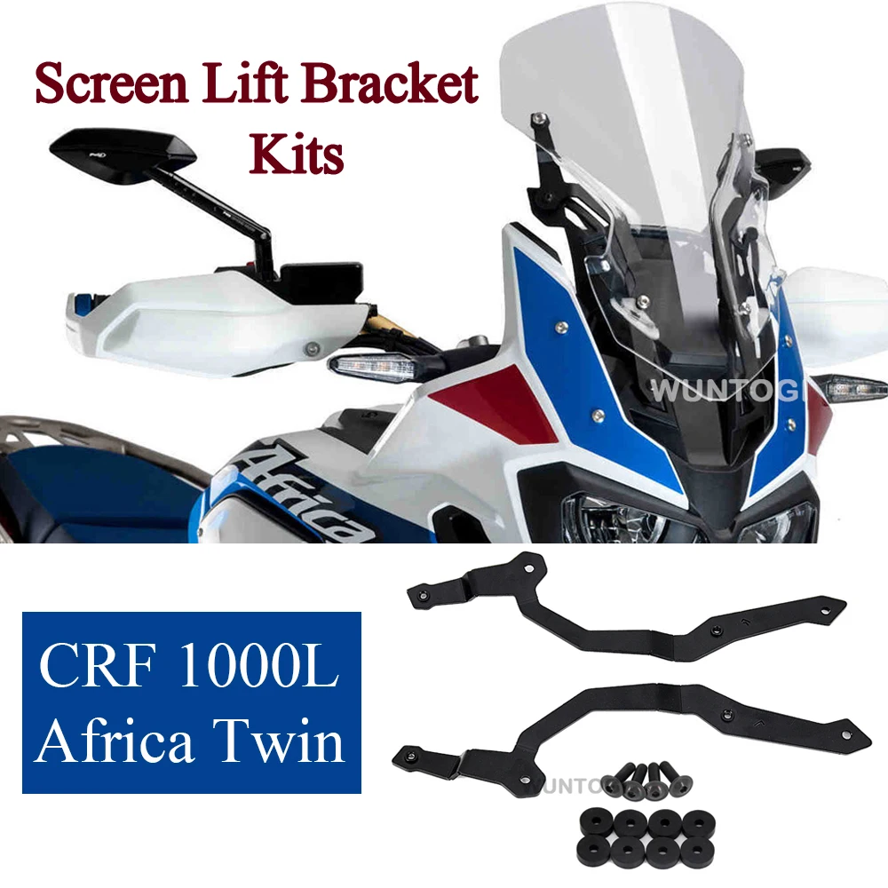 For Honda CRF1000 L Africa Twin Windshield Bracket Adjusters CRF 1000 L ...