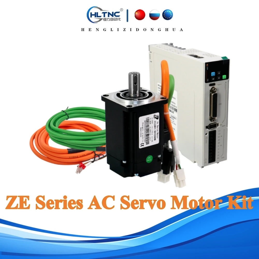 HLTNC 400W 750W 1000W AC Servo Motor 200~240V 3000 RPM Absolute encoder ...