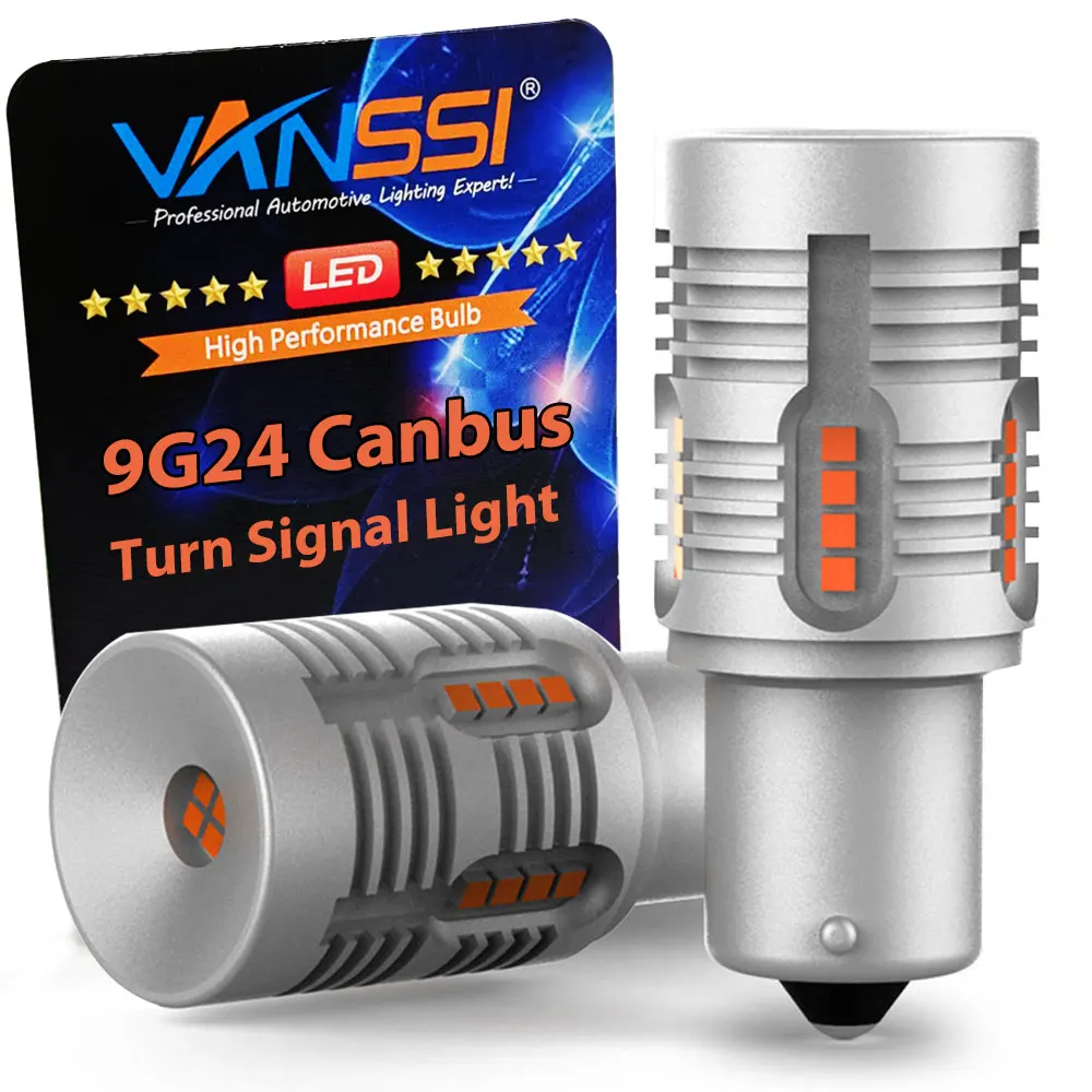 2800lm-Canbus-PY21W-BAU15S-7507-12496-LED-Bulbs-Amber-Yellow-Turn ...