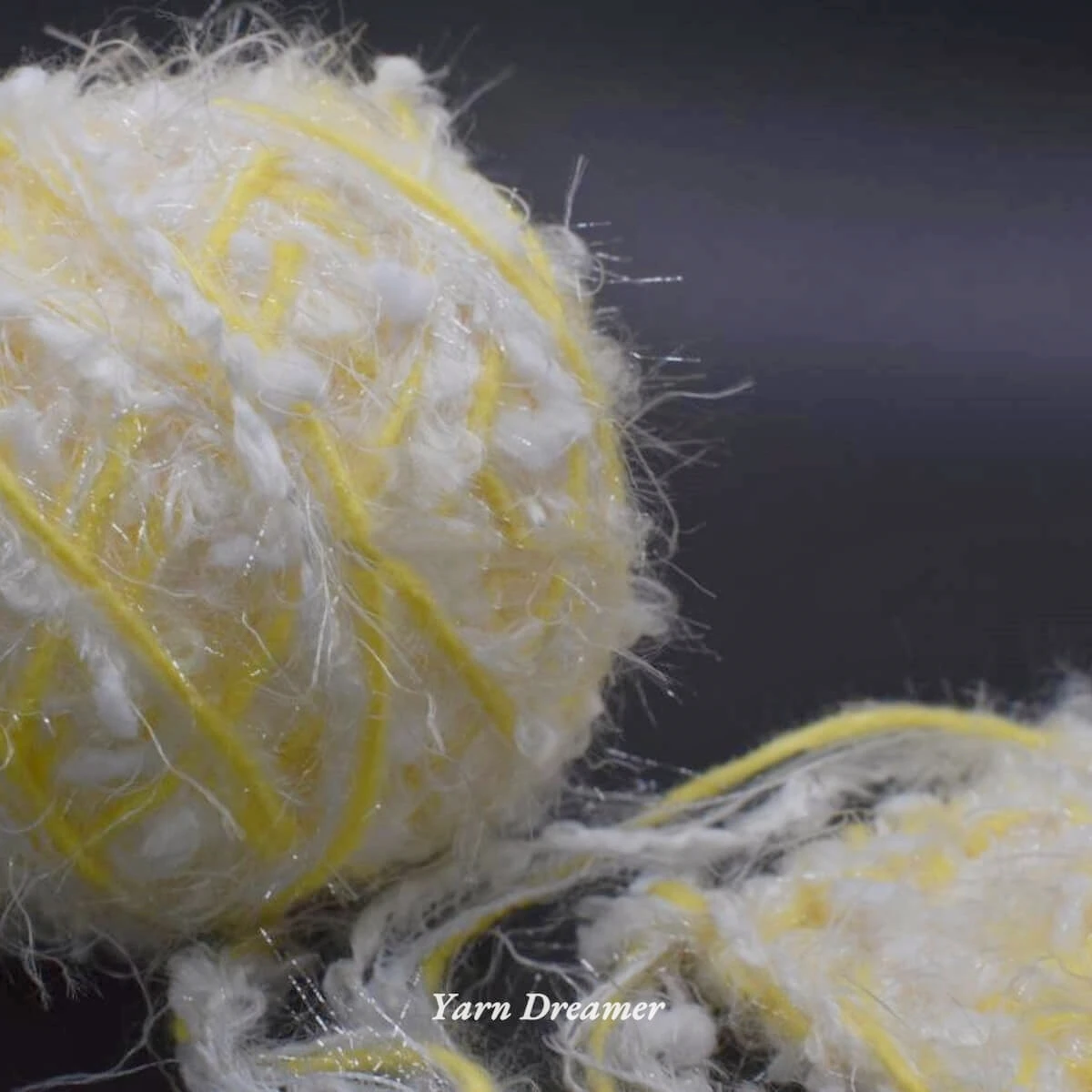 Soft Glitter Yarn for Crochet Thread Puffy Soft Thick Yarn 100g Fancy Knitting Yarn art Blended ...